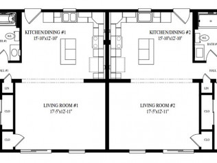 Single Story Duplex | Showcase Homes Of Maine